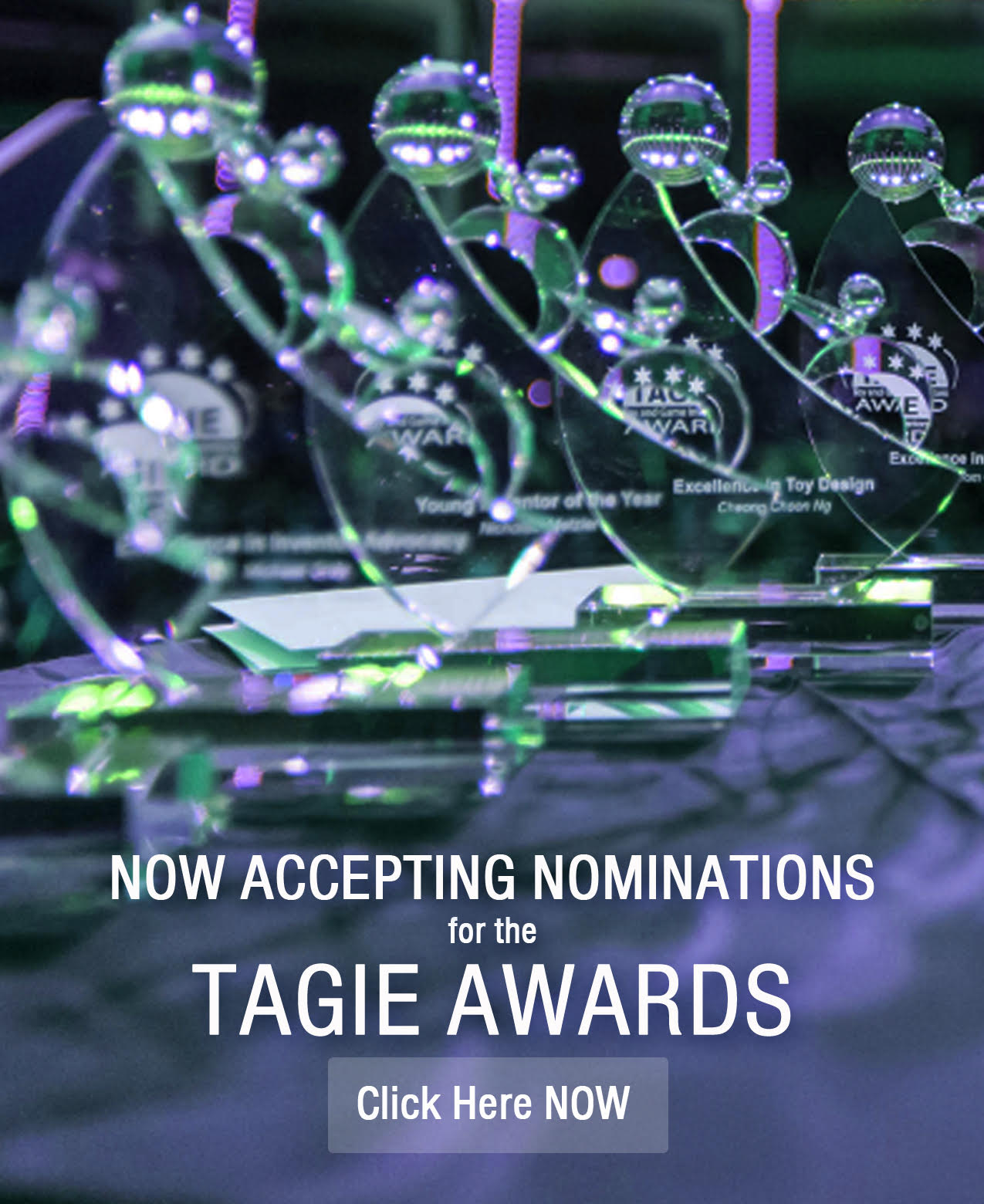 Nominate Yourself or a Colleague for a TAGIE!